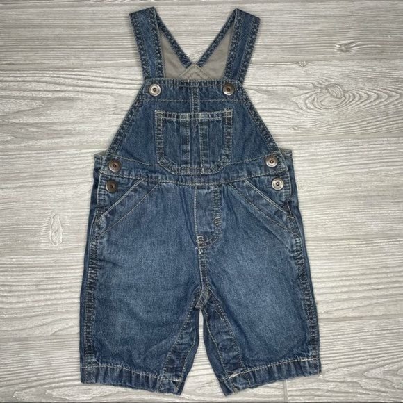 OshKosh B'gosh | Bottoms | Genuine Baby Oshkosh Overalls Long Blue ...